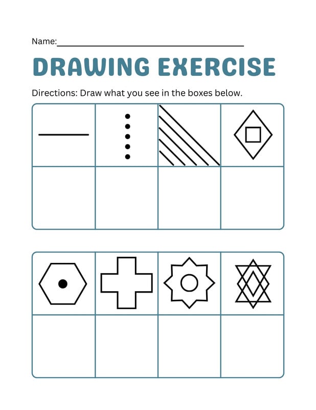Shading Techniques Worksheet