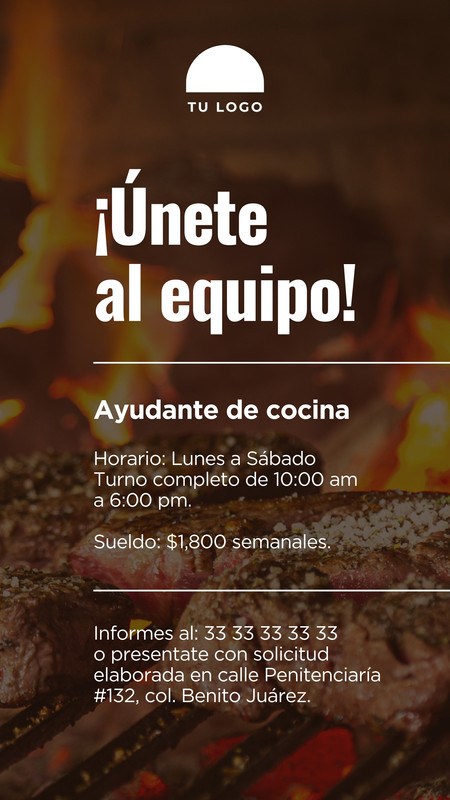 Plantillas solicito personal - Gratis y editables - Canva