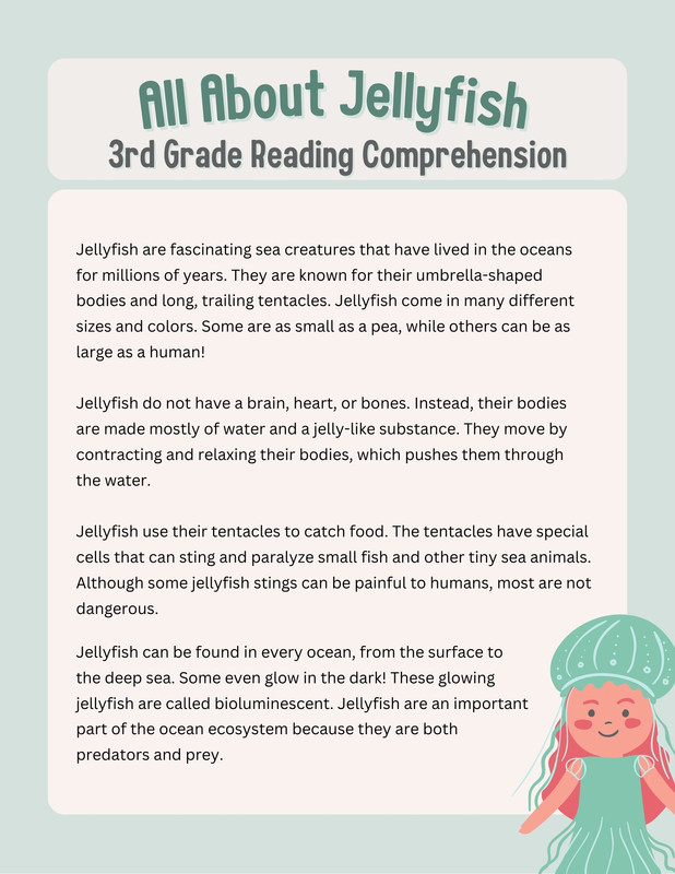 Customize 635+ Reading Comprehension Worksheets Templates Online - Canva