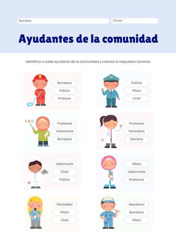 Ayudantes De La Comunidad Coloring Pages [2025]