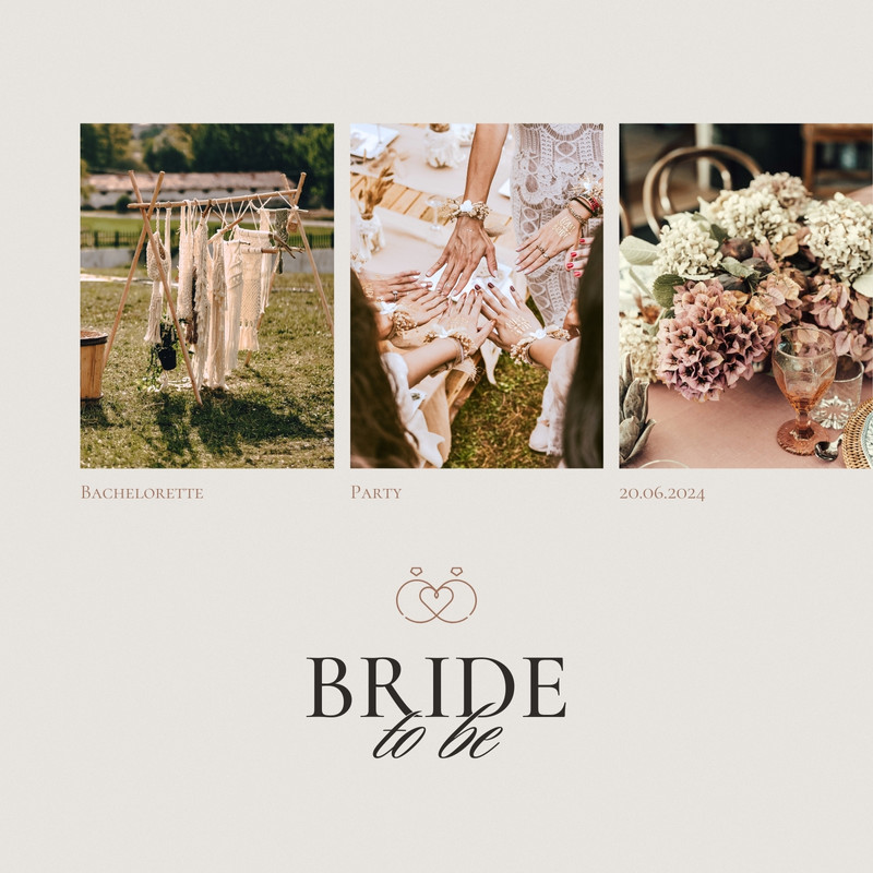 Free and customizable bride templates