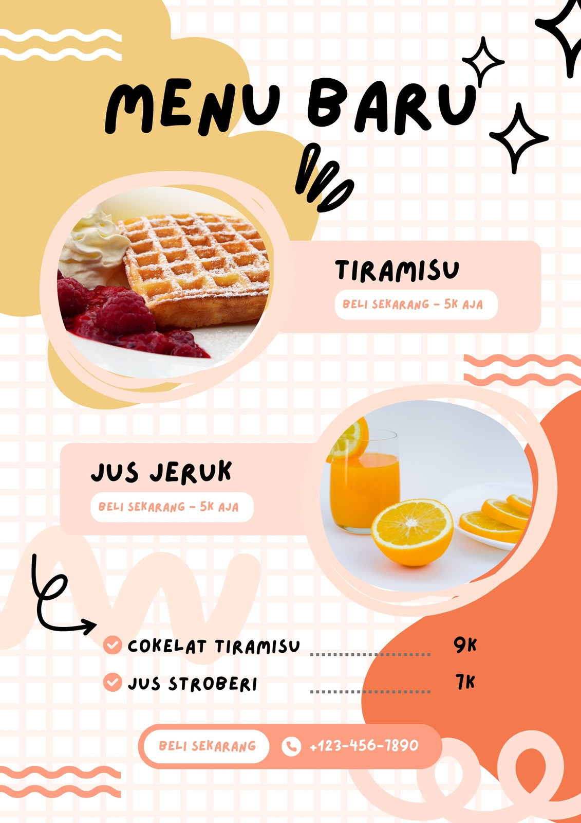 Desain Menu Makanan & Minuman Spesial Gratis | Canva