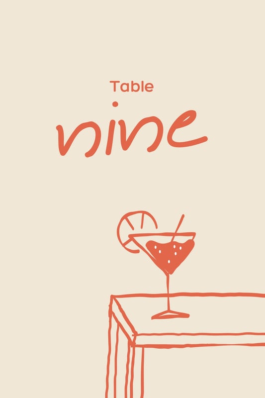 Custom Table Tents - Design & Print Table Tents | Canva