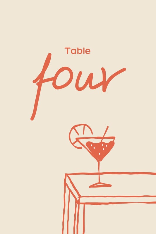 Custom Table Tents - Design & Print Table Tents | Canva