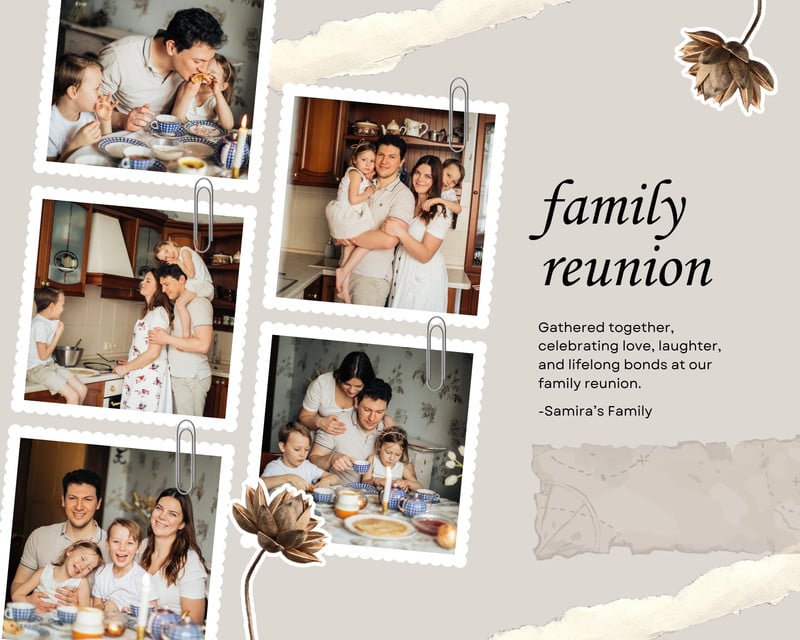 Free family reunion design collection | Canva