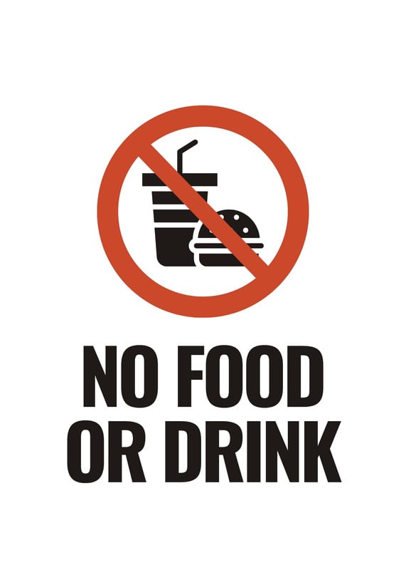 Free and customizable food sign templates