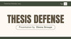 Free and customizable defense templates
