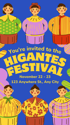 Higantes Festival Drawing Ideas