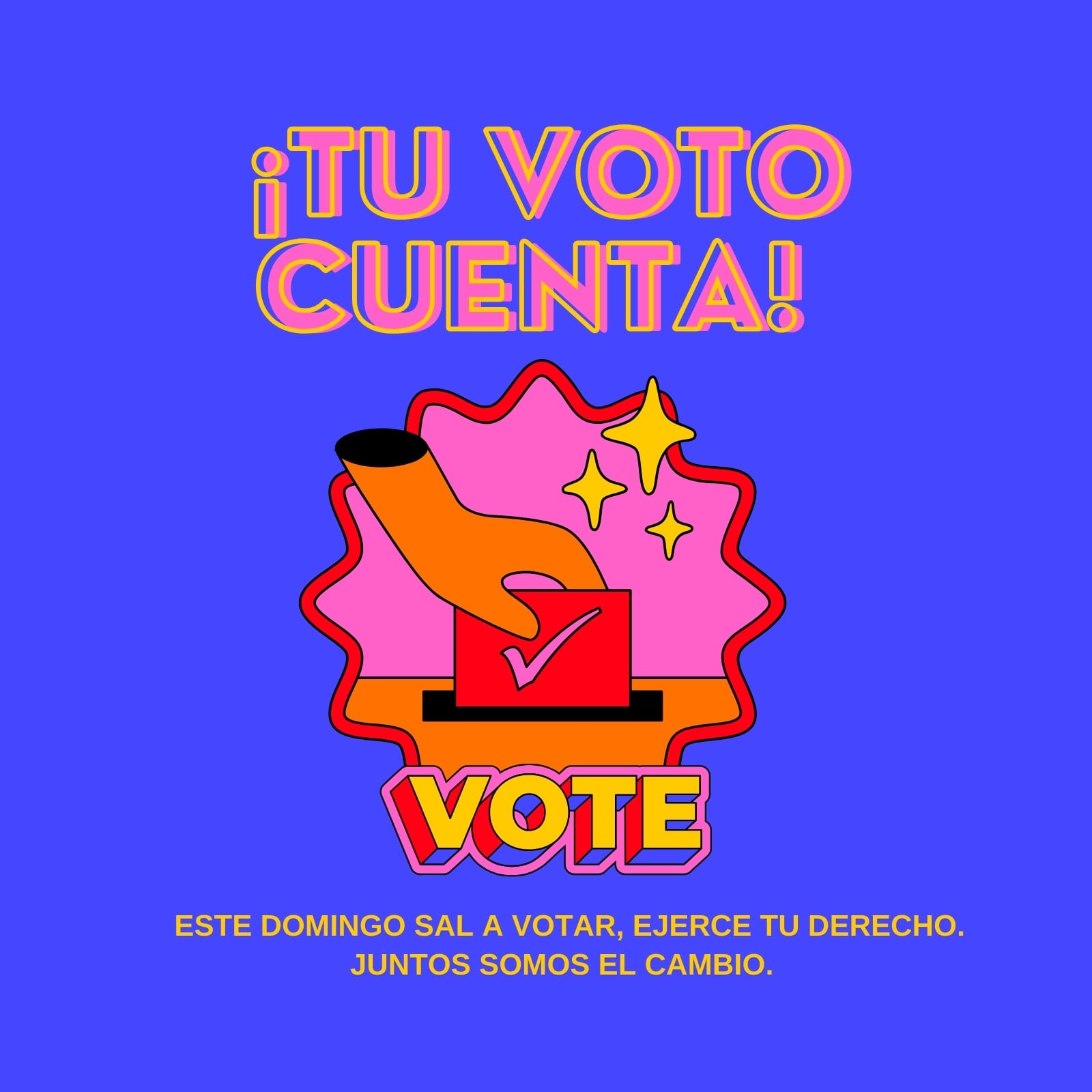 Plantillas vota - Gratis y editables - Canva