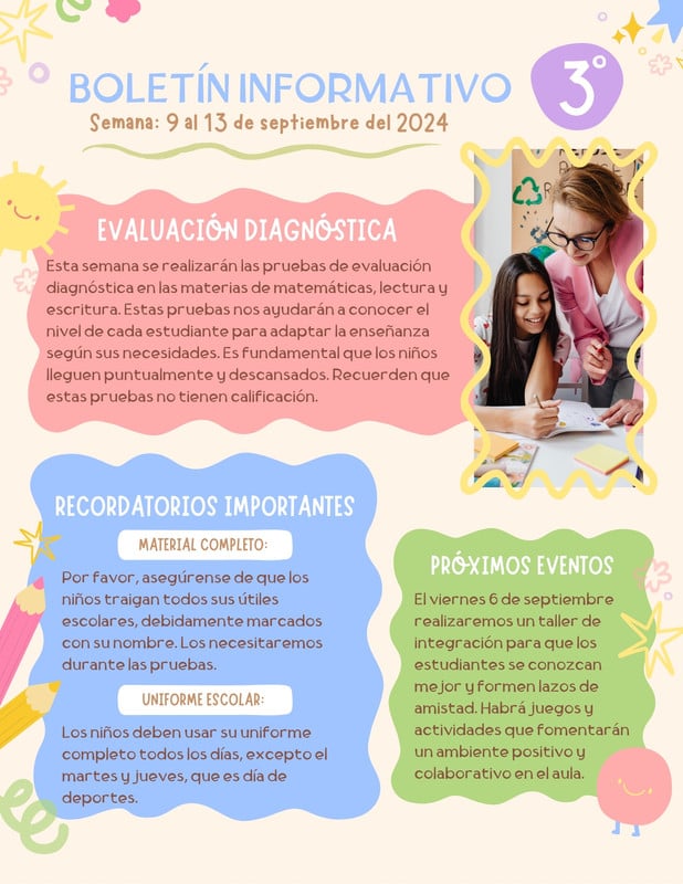 Boletines escolares para editar e imprimir | Canva