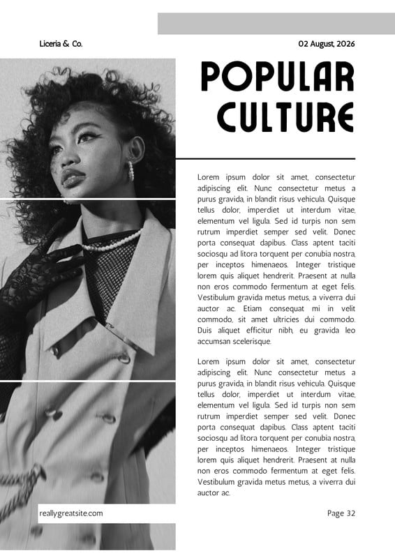 Magazine Printing - Design and print magazines with ease - Canva