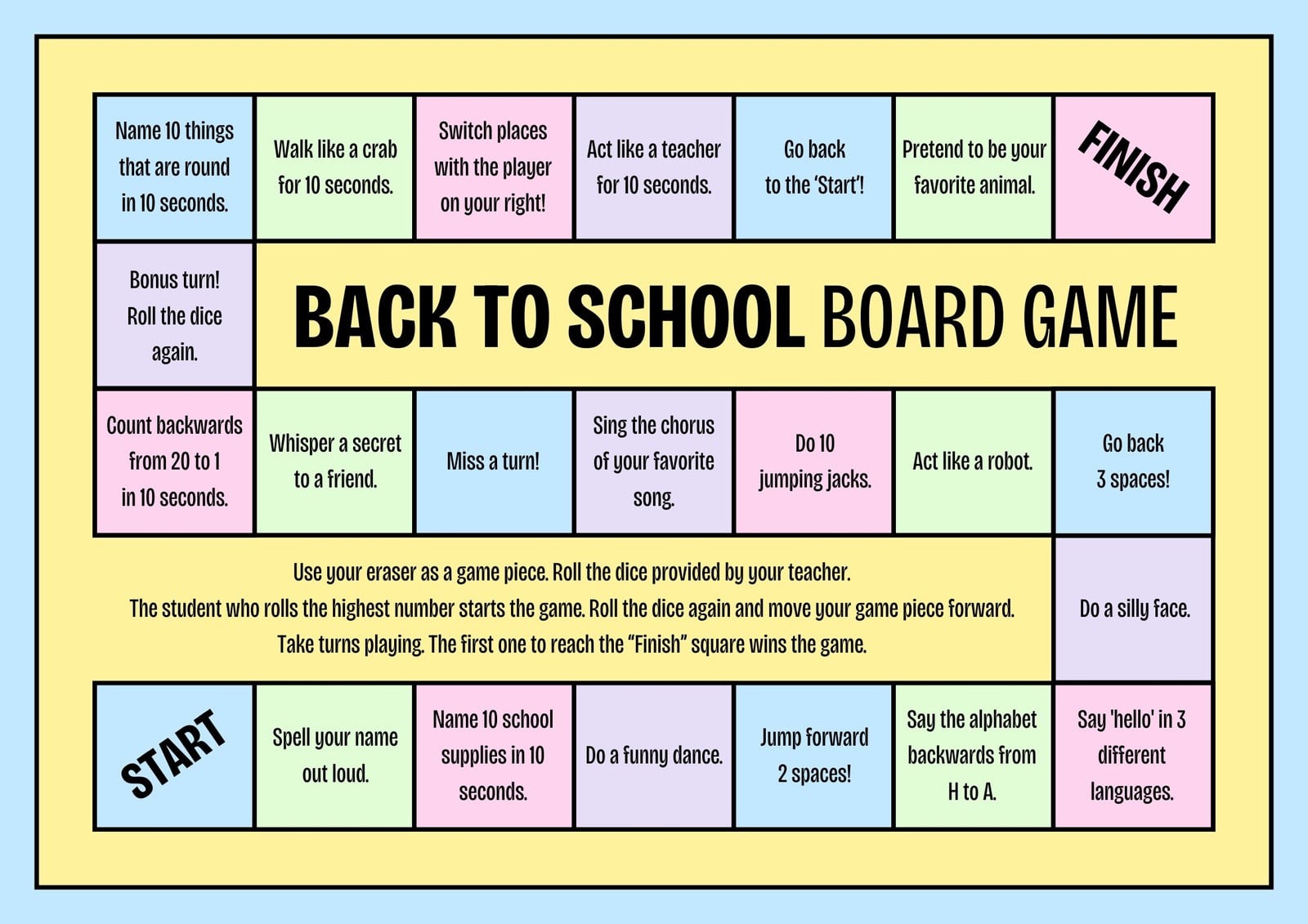 Free and customizable board game templates | Canva