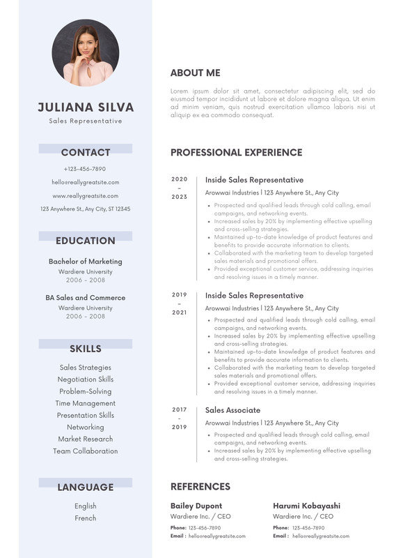 Cold Call Resume Cover