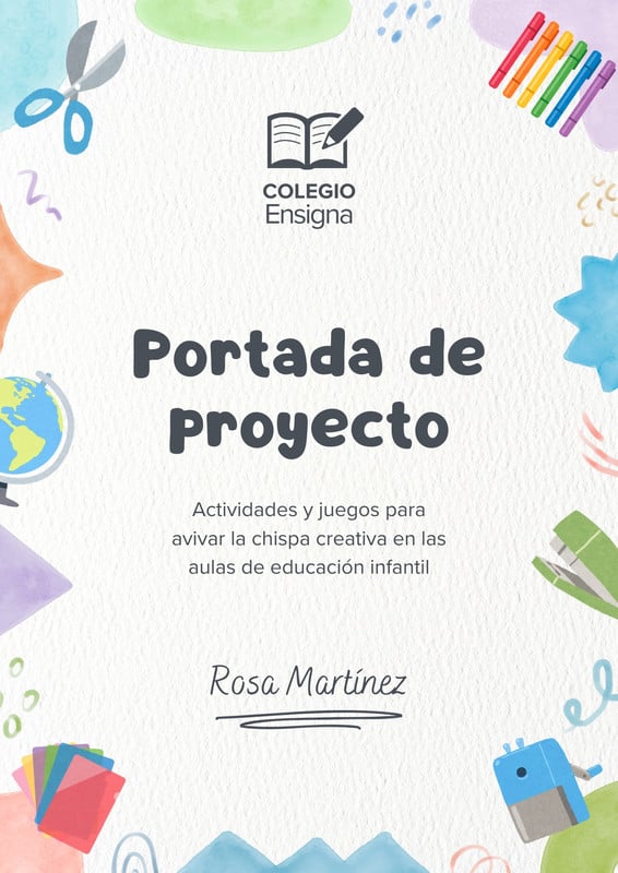 Plantillas proyecto escolar - Gratis y editables - Canva