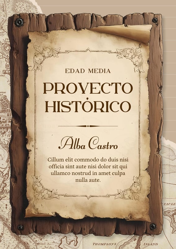 Plantillas pergamino - Gratis y editables - Canva