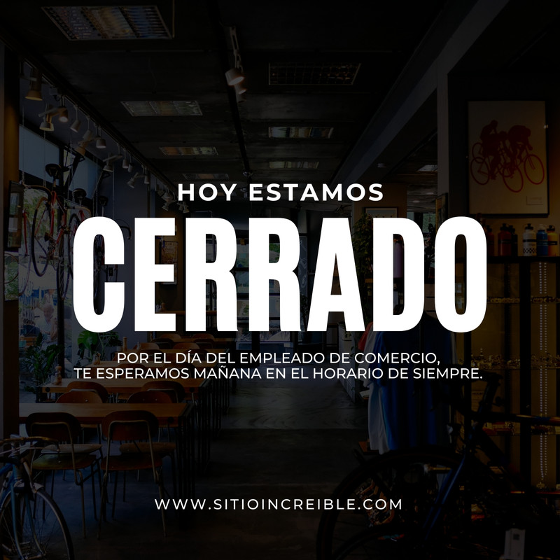 Explorá Plantillas de cerrado por feriado personalizables gratis - Canva