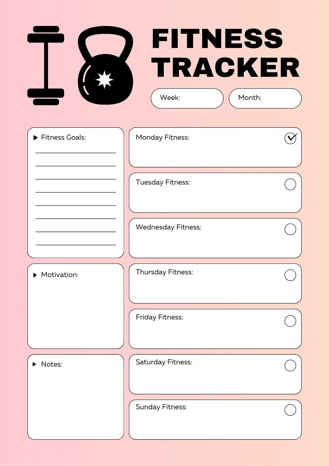 Page 6 - Free and customizable tracker templates