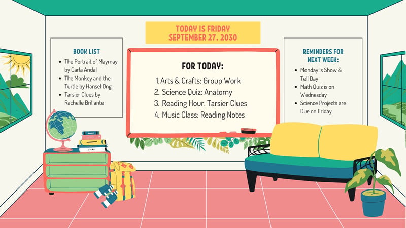 Free and customizable virtual classroom templates | Canva