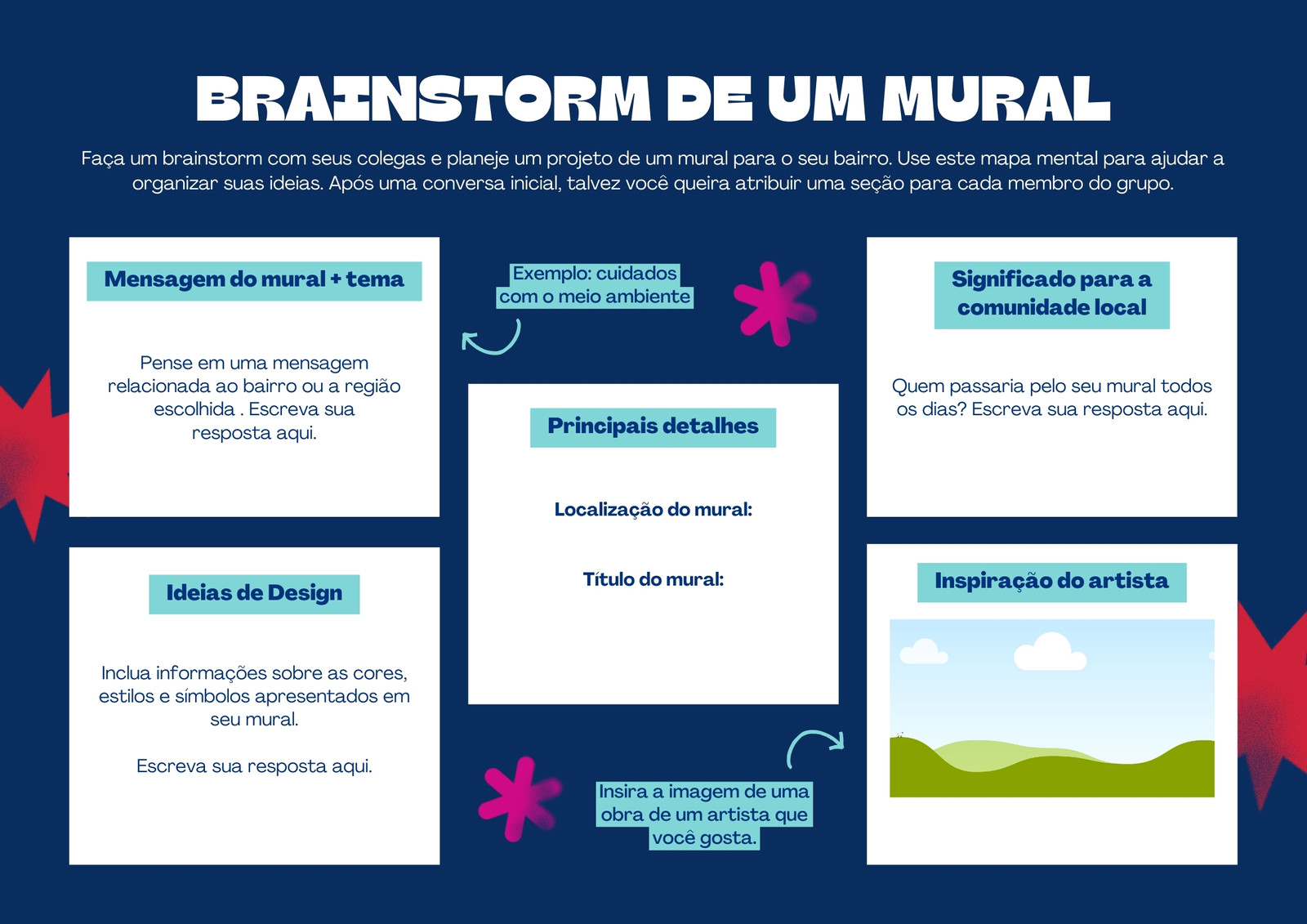 Mural: Composições Visuais Criativas