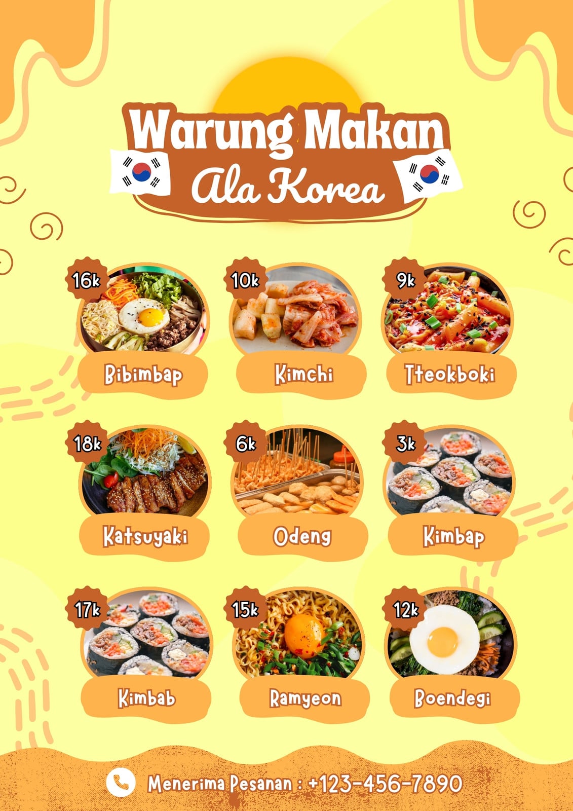 Desain Menu Makanan & Minuman Spesial Gratis | Canva