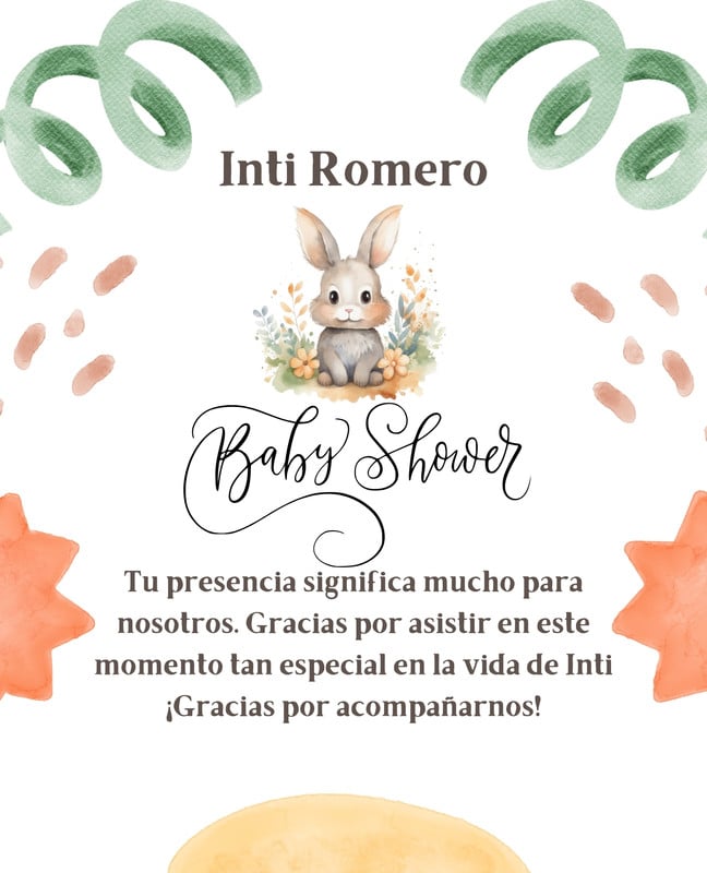 Gracias Bebe Animal Baby Shower Thank You Tags In Español |boy Teddy