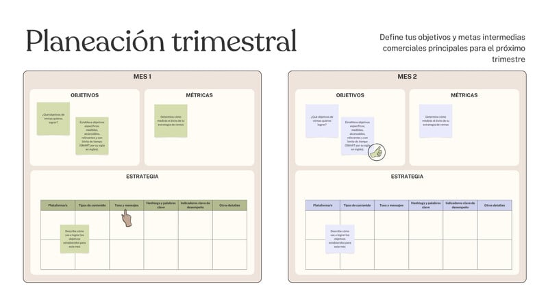 Tablero virtual en línea gratuito para colaborar en tiempo real | Canva