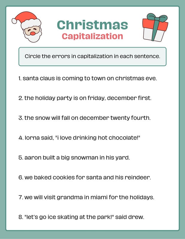 Sentence Error Worksheets Present Simple Tense Error Correction