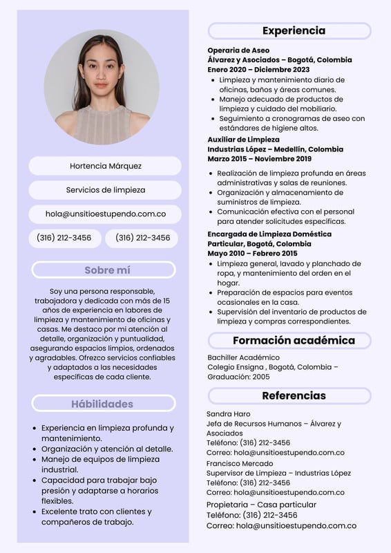 Crear currículum vitae en línea gratis - Creador de CV | Canva