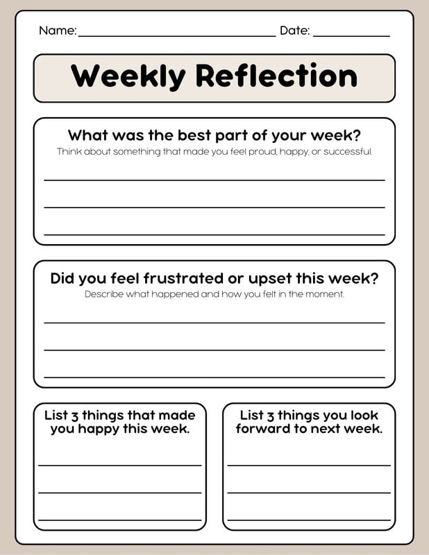 Customize 39+ Emotions Worksheet Templates Online - Canva