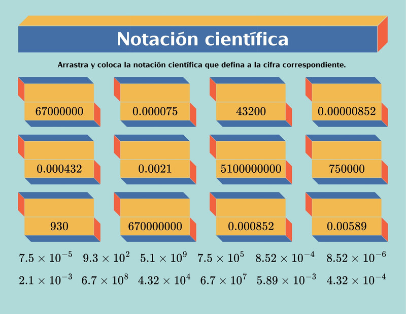 Notacion Cientifica Nueva Generacion De Matematicos Images