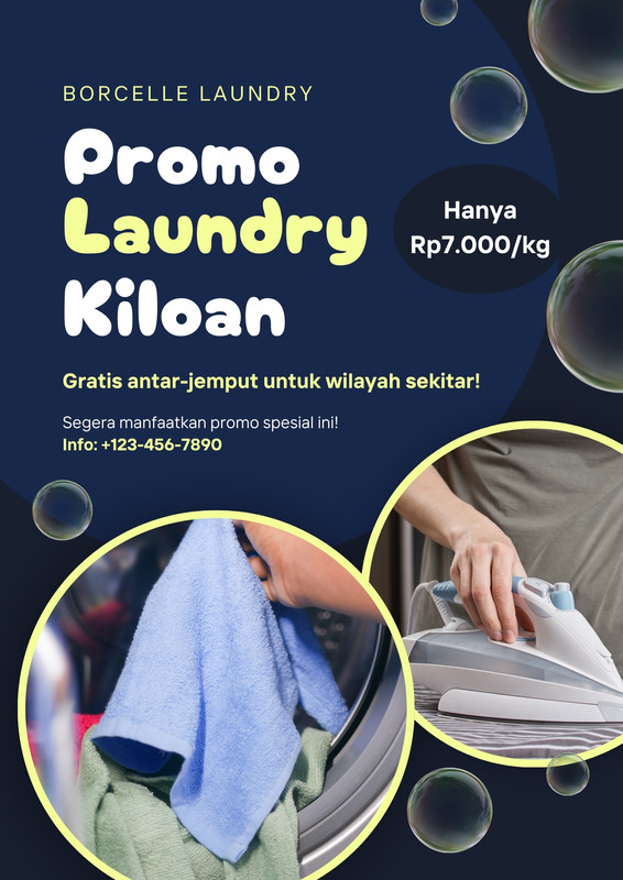 Gratis Contoh Template Flyer Promosi Siap Edit | Canva
