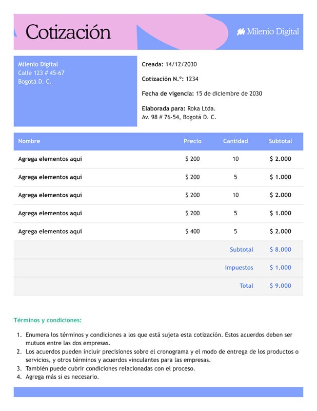 Bloc de notas online gratis | Canva