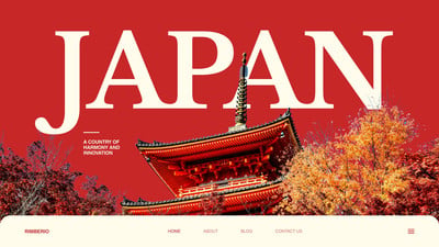 Free and customizable japan templates