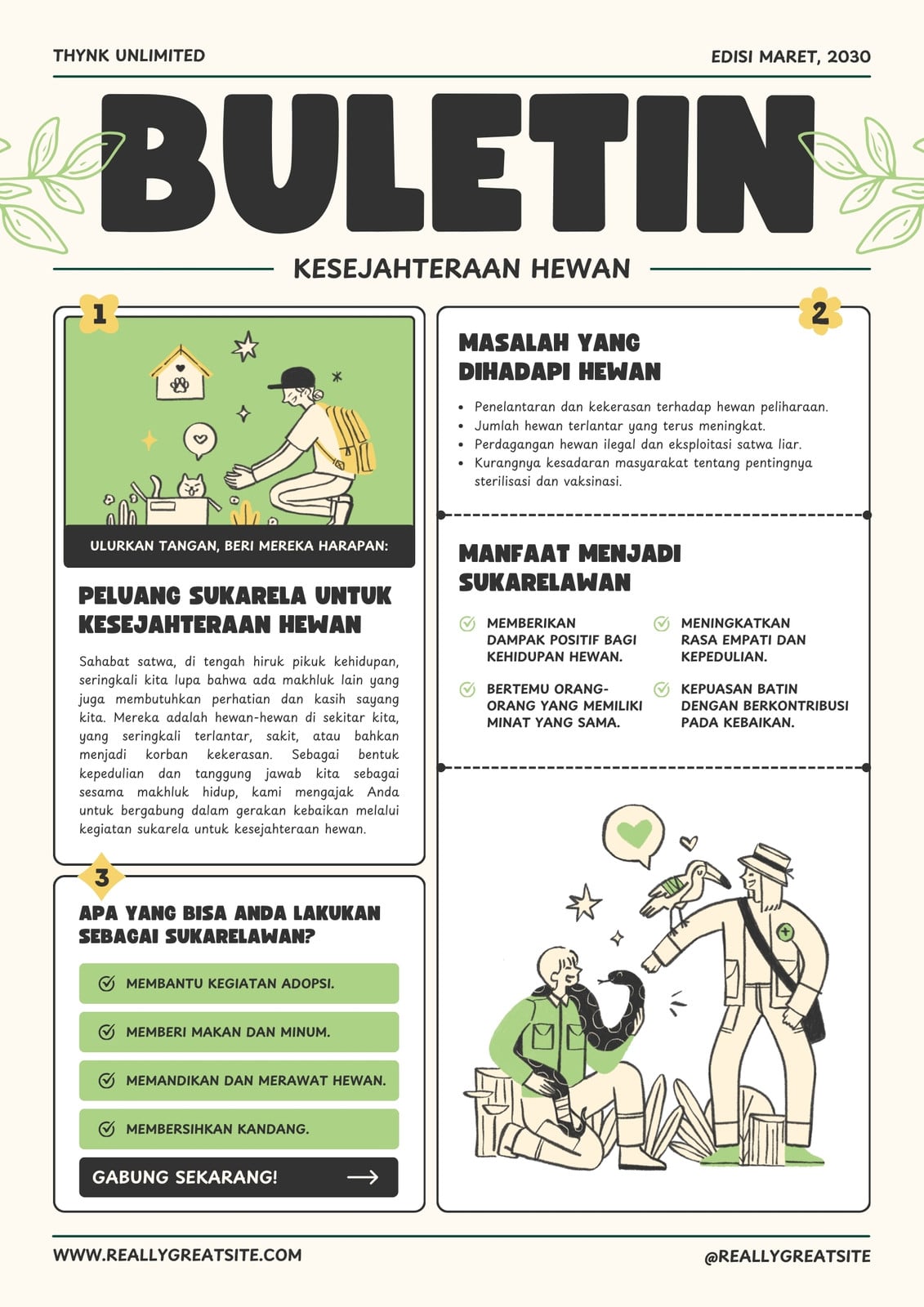 Platform Desain dan Penerbitan Buletin Online Gratis | Canva