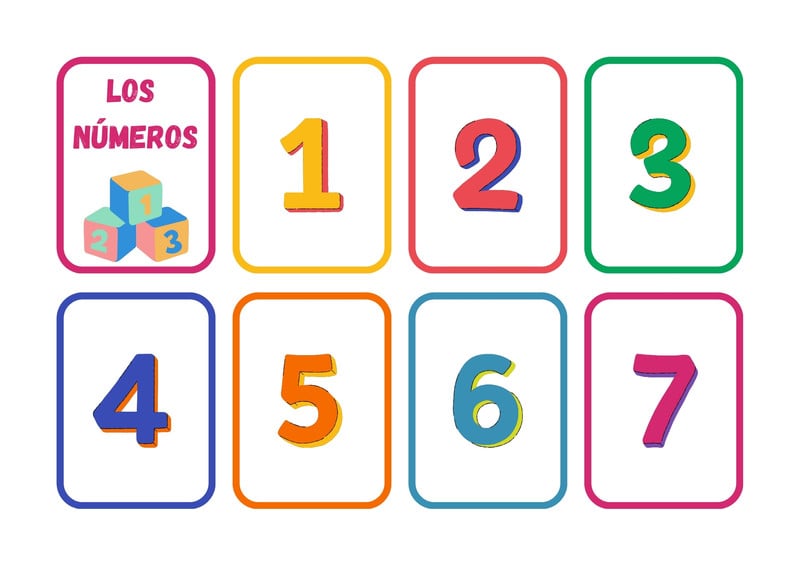 Plantillas números - Gratis y editables - Canva