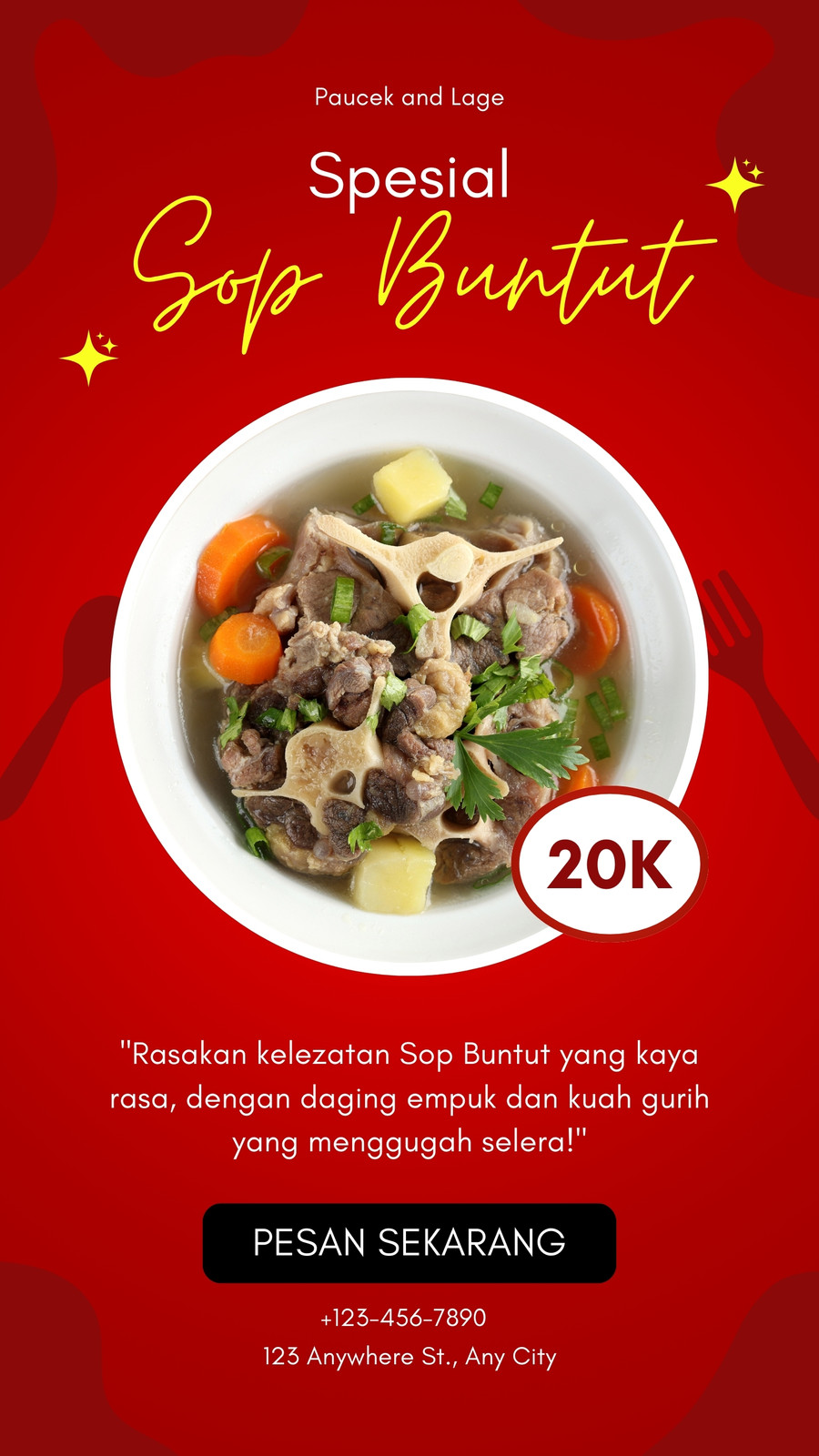 Gratis desain contoh sop - Canva