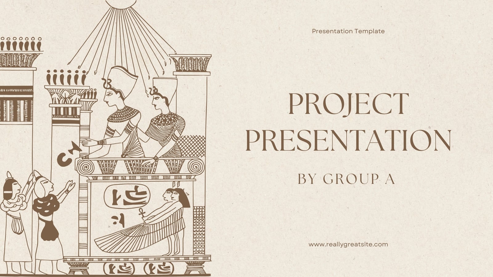 Free and customizable egypt templates
