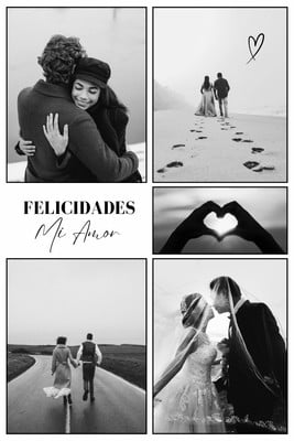 Plantillas personalizables de calendario de novios gratis | Canva