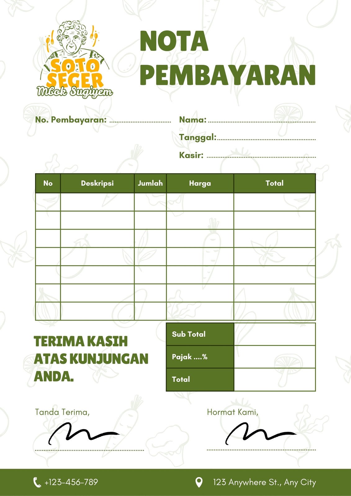 Buat Invoice Faktur Bisnis & Kirimkan Langsung dengan Canva