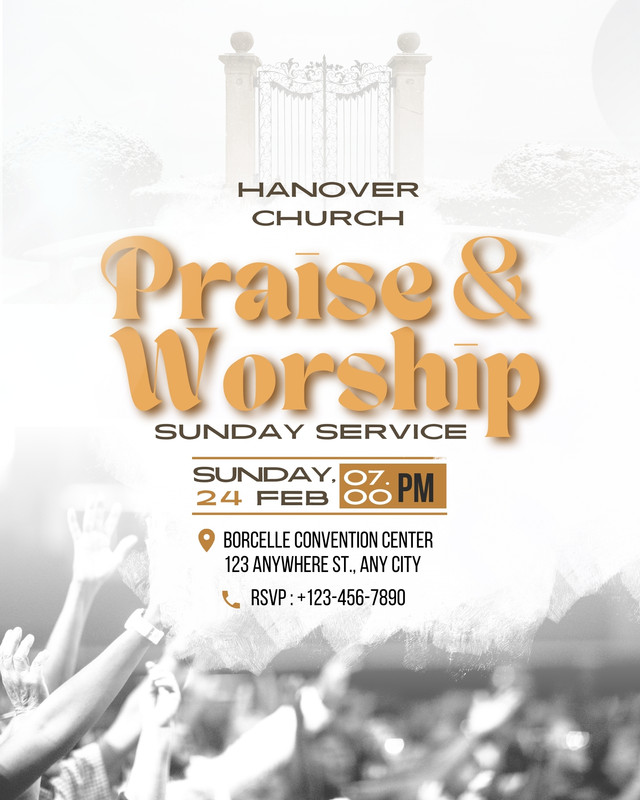 Sample Praise And Worship Service Praise And Worship Service August