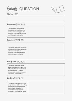 Analytical Writing Worksheets Or5.B. The Following Table Shows Details