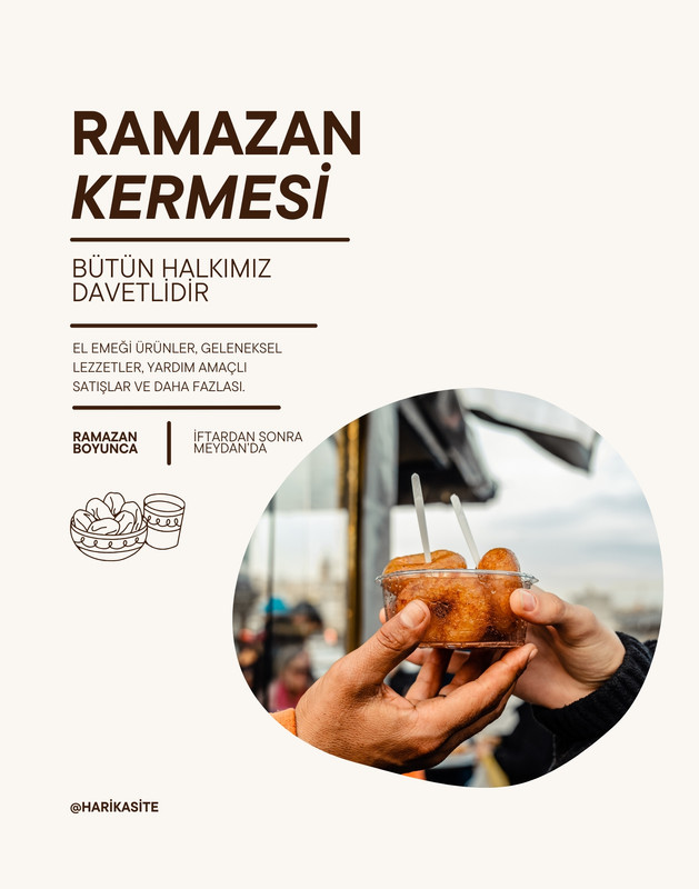 Ücretsiz ve Yazdırılabilir Kermes Şablonları | Canva