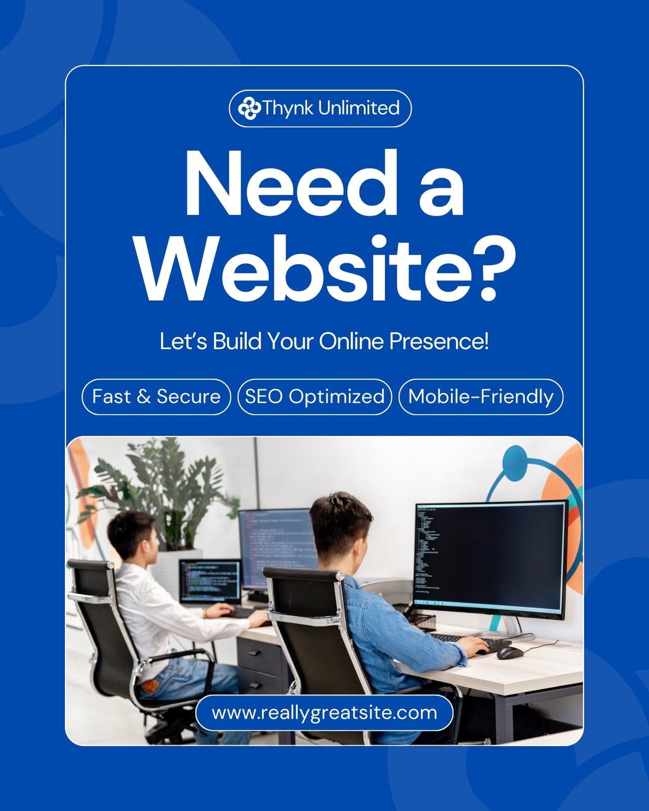 Free and customizable website development templates