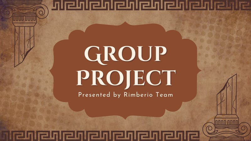 Free and customizable ancient templates