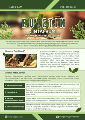 Platform Desain dan Penerbitan Buletin Online Gratis | Canva