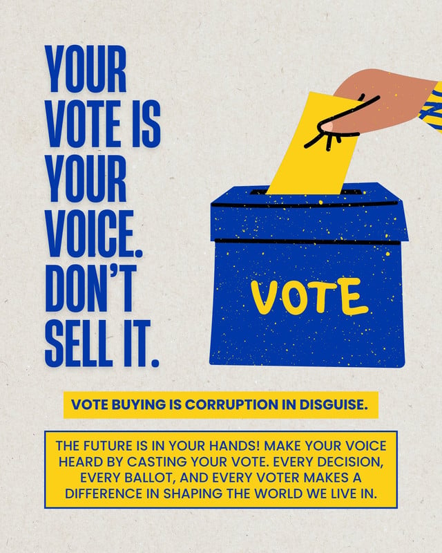 Free and customizable vote templates