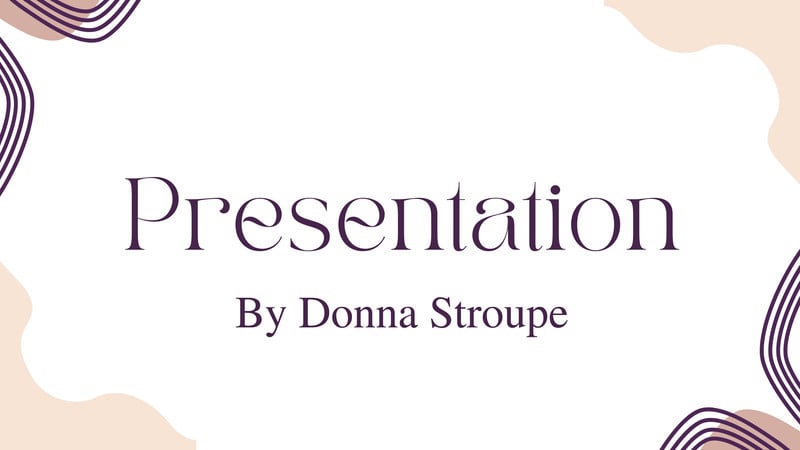 Free and customizable formal templates
