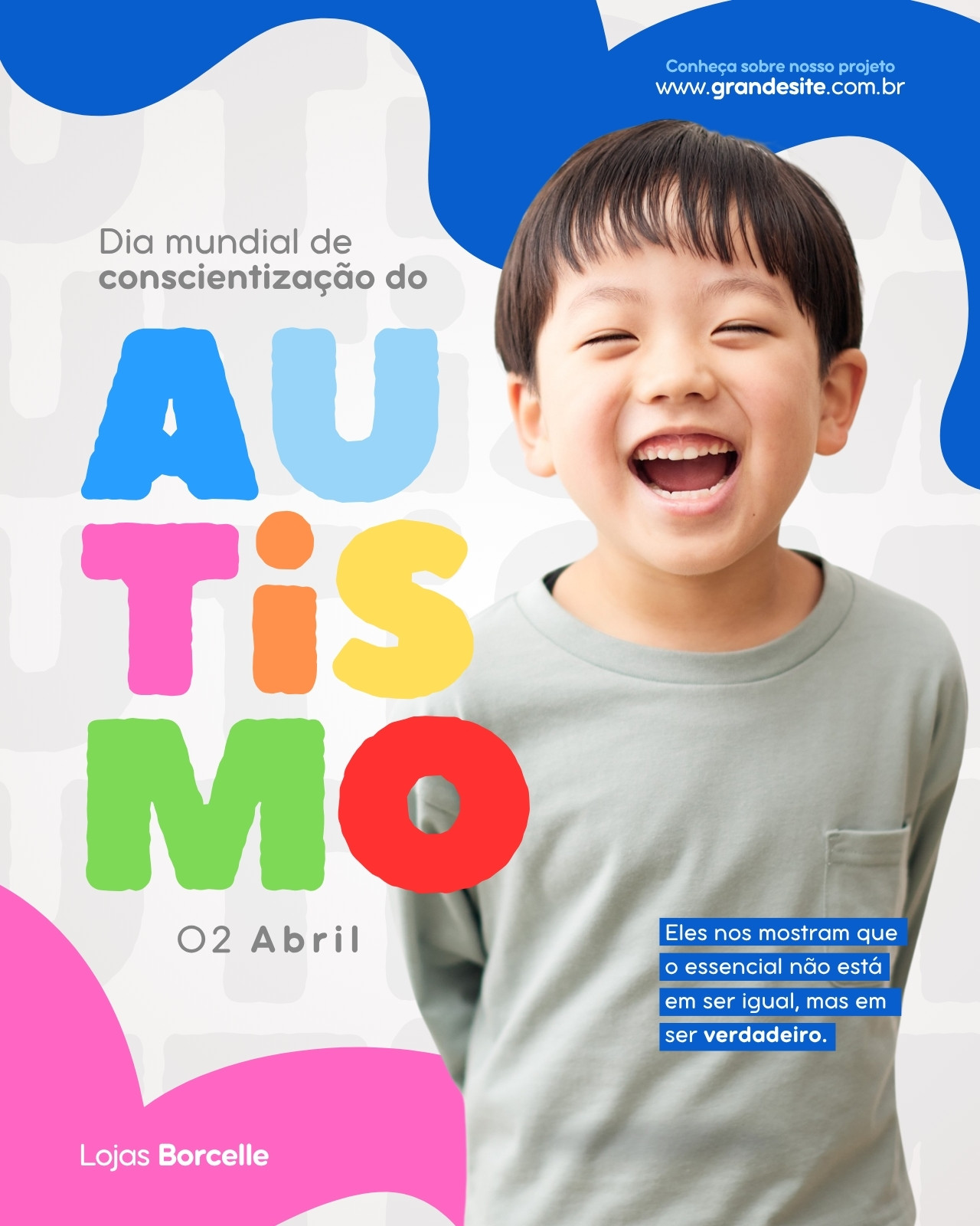 Modelos grátis e personalizáveis de autismo - Canva