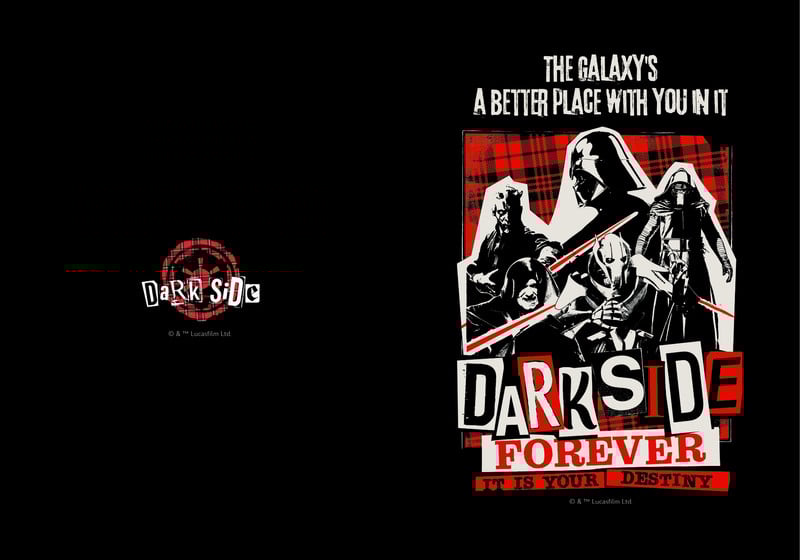 Customizable and printable Star Wars card templates | Canva