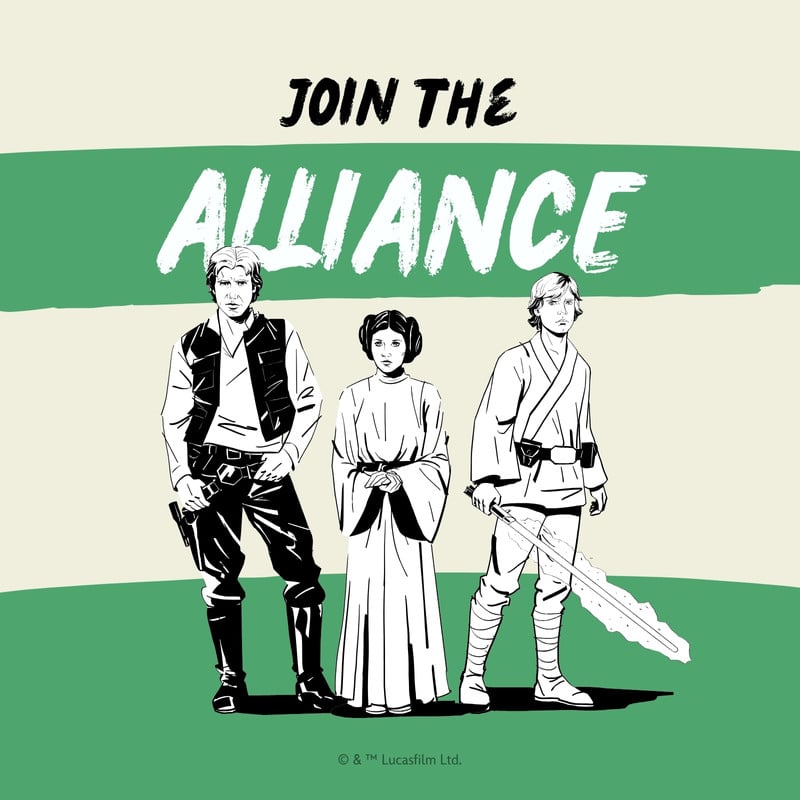 Customizable and printable Star Wars sticker templates | Canva